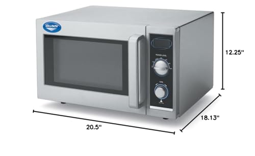 Vollrath (40830) 1000 Watt Manual Microwave Oven