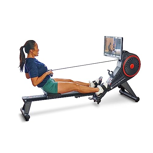 Echelon Row S, + 30-Day Free Echelon Membership, 22in Screen, Indoor Rowing Machine, Rower for Home Gym, Live and On-Demand Classes, Total Body Workout, Low Impact, (Renewed Premium)