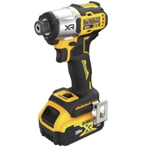 DEWALT 20V MAX Impact Driver, Cordless, 3-Speed, 2 Batteries and Charger Included (DCF845P2)