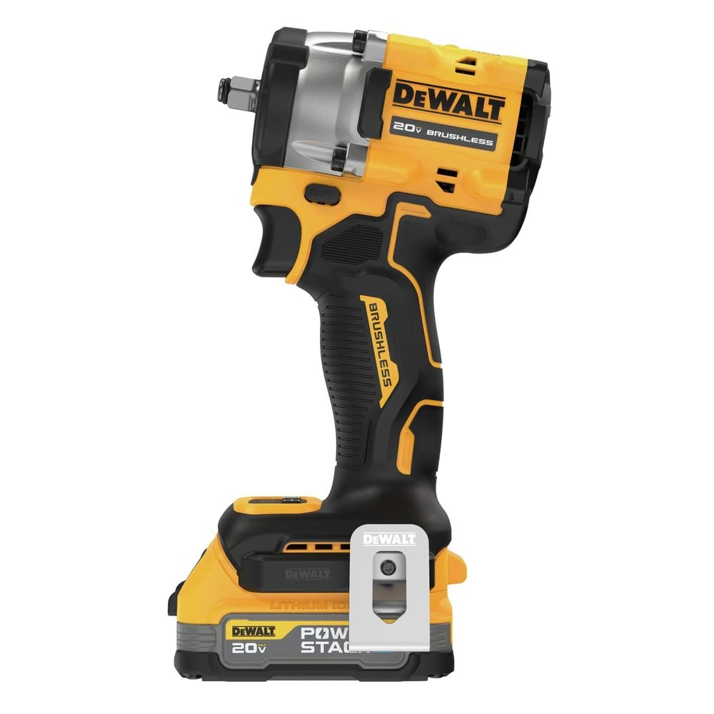 DEWALT DCF923E1 20V MAX Brushless Lithium-Ion 3/8 in. Cordless Compact Impact Wrench Kit (1.7 Ah)