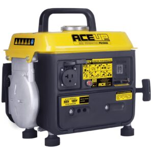 aceup energy 1,000w gas-powered generator, portable generator camping ultralight, epa & carb compliant