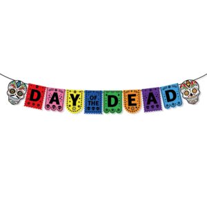 Day of The Dead Porch Banner Dia de Los Muertos Banner Mexican Banner Skulls and Skeletons Mexican Days Banner of Halloween Party Decoration, Days of the Dead Party Decoration