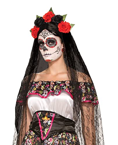 Forum Novelties Costume Day of The Dead Face Paint Makeup Kit, Net Wt. 14 g/.5 Oz