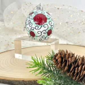 Christmas By Krebs Christmas Tree Ornaments - Figurine Glass from Handcrafted Hanging Holiday Decor for Trees