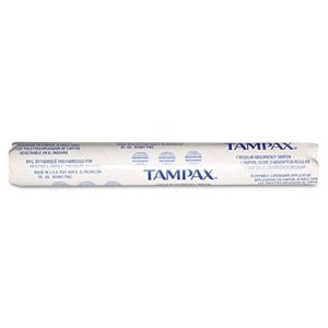 tampax 10073010025001 original regular absorbency tampons for vending machines (500-piece/carton)