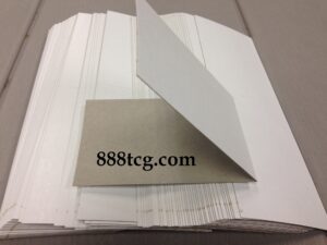 empty cardboard sleeves for stickers and tattoos vending machine (100 count)