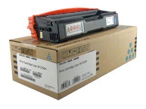 ricoh cyan - original - toner cartridge m c250fw, m c250fwb