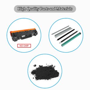 【NO CHIP, with Tool】 141X W1410X ( W1410A, 141A ) Compatible Toner Cartridge Black High Yield for H P M110 M110w; MFP M139 M140 M140w Printer, Not Compatible with M110we, M139we, M140we Printers