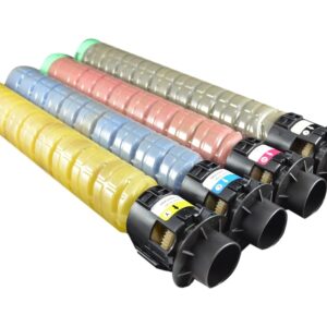 SAIDING Remanufactured Toner Cartridge Compatible for Ricoh IMC400 IMC300 842370 842371 842372 842373 to Use with IM400 IMC 400F IMC400SRF IMC 300F IMC300SRF Printer (4 Pack)