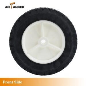 Antanker 8-Inch Plastic Wheel Replaces for Oregon 72-108 Wheel 8 x 175 Universal Wheel