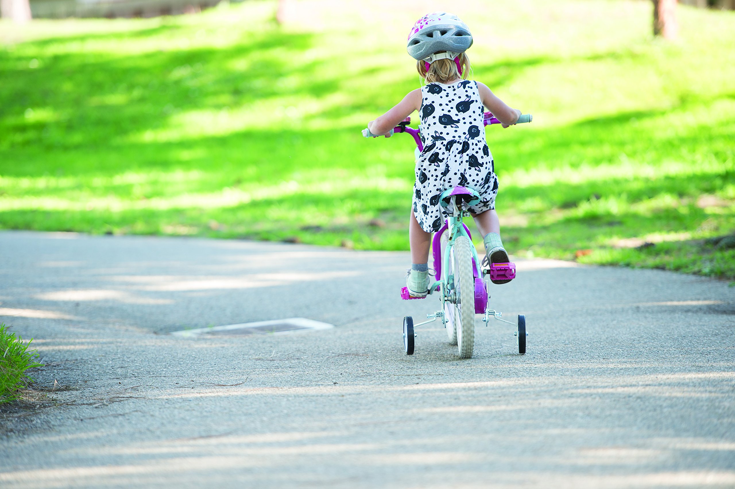 BELL Spotter 500 Flip Up Training Wheels, One Size, Silver, Black