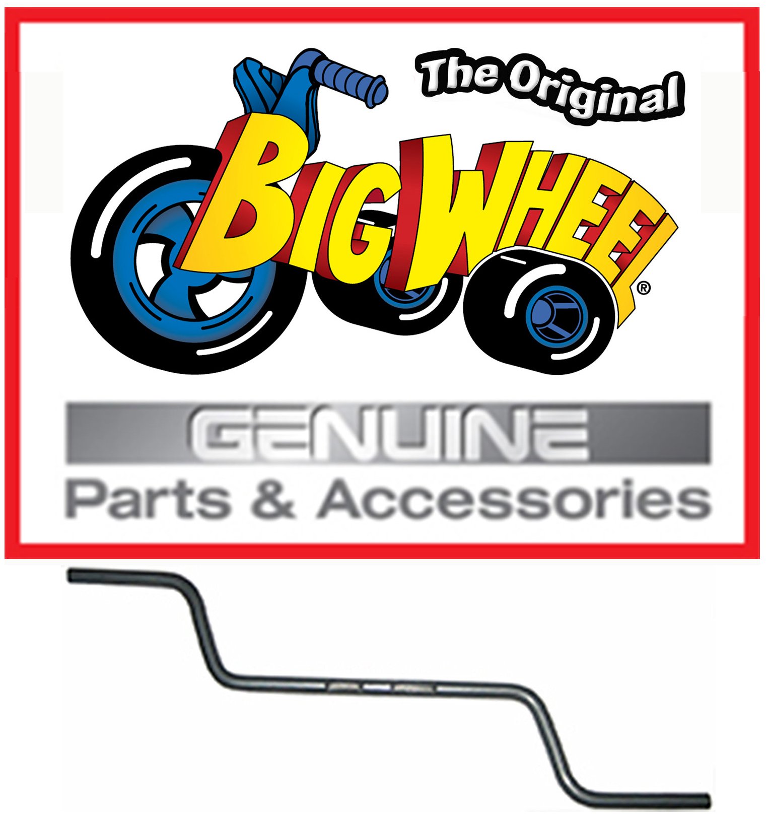 Pedal Crank AXLE for The Original Big Wheel 16" Trike, Original Replacement Parts