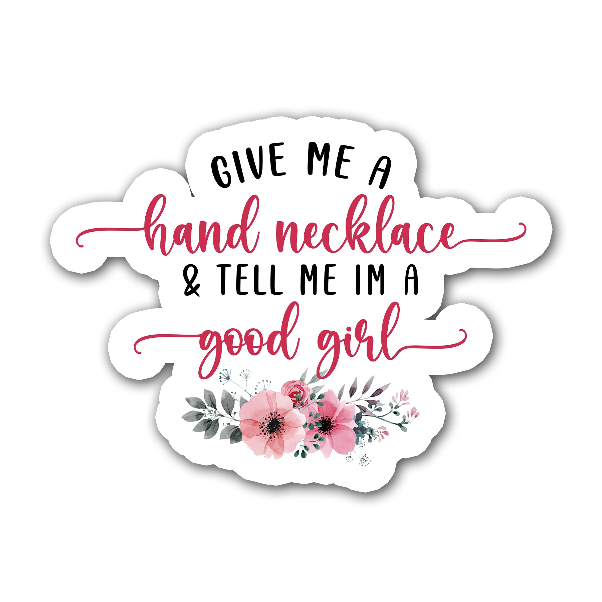 Akira Give Me a Hand Necklace & Tell me I'm a Good Girl Stickers, Smut Book Stickers, Vinyl Decal Bookish Stickers For Laptops Phone Water Bottles Skateboards Helmets, Kindle Stickers, Booktok Funny