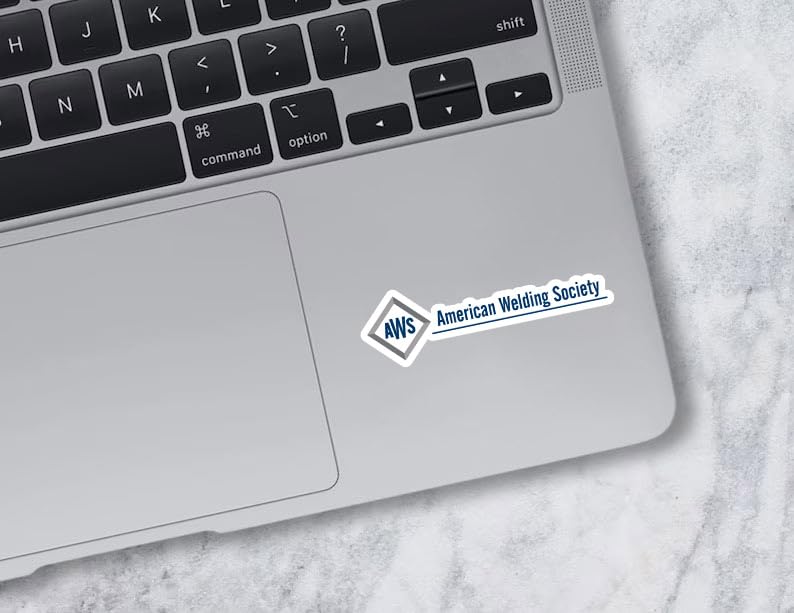 American Welding Society Stickers, Construction Stickers, Hard Hat Stickers, Metal Stickers, Water Assistant Die-Cut Vinyl Decals for Laptop, Phone, Guitar, Water Bottles, Kindle Stickers