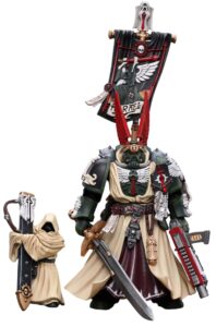 hiplay joytoy warhammer 40k collectible figure: dark angels supreme grand master azrael 1:18 scale action figures jt7899 (jt7899 azrael)