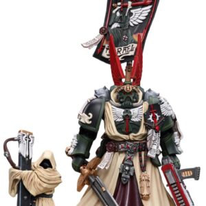 HiPlay JoyToy Warhammer 40K Collectible Figure: Dark Angels Supreme Grand Master Azrael 1:18 Scale Action Figures JT7899 (JT7899 Azrael)