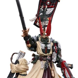 HiPlay JoyToy Warhammer 40K Collectible Figure: Dark Angels Supreme Grand Master Azrael 1:18 Scale Action Figures JT7899 (JT7899 Azrael)