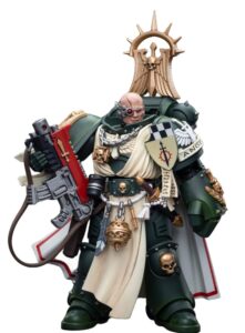 hiplay joytoy warhammer 40k collectible figure: dark angels master with power fist 1:18 scale action figures jt7691 (jt7691)