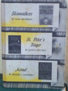 the detective book club: skinwalkers; st. peter's finger; azrael