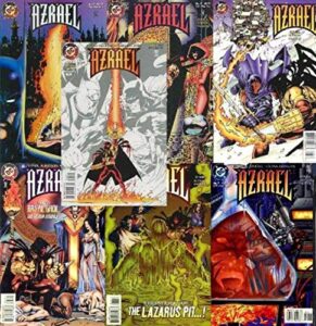 azrael (1995 dc) 1-7""fallen angel"" complete story arc!