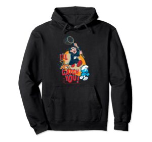 the smurfs gargamel azrael i’ll catch you! pullover hoodie