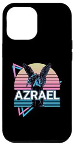 iphone 12 pro max azrael angel of death retro case