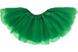 dancina mardi gras parade infant tutu for 6-24 months green