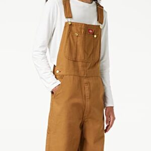 Dickies mens Bib overalls and coveralls workwear apparel, Brown Duck, 30W x 30L US