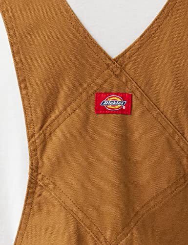 Dickies mens Bib overalls and coveralls workwear apparel, Brown Duck, 30W x 30L US