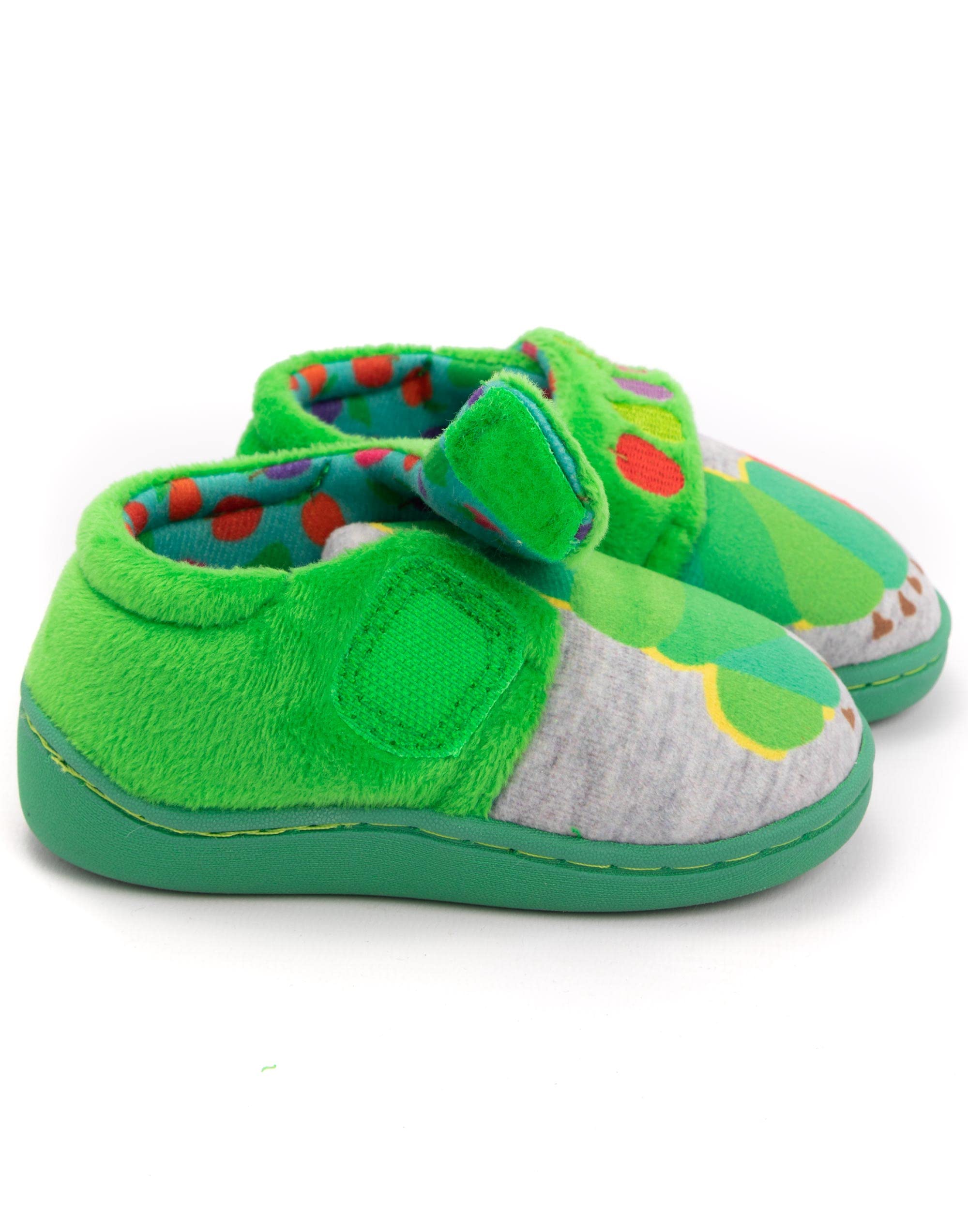 Eric Carle The Very Hungry Caterpillar Slippers Kids Toddlers Girls Book Shoes 7.5 US Toddler