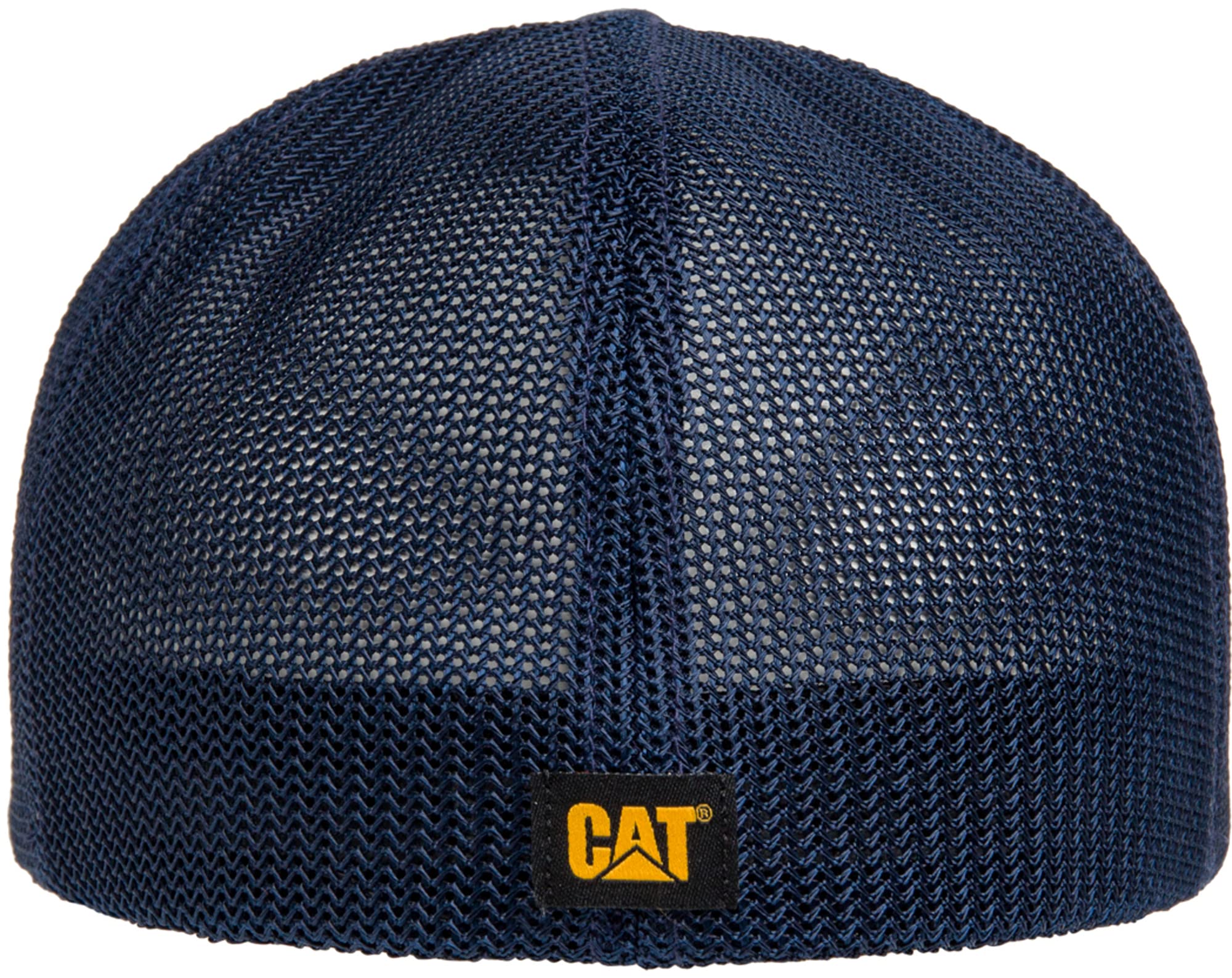 Caterpillar Men's Suede Flexfit Cap, Navy, Small-Medium