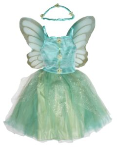 petitebella fairy costume dress 1-10y (mint green, 4-6year)