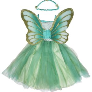 Petitebella Fairy Costume Dress 1-10y (Mint Green, 4-6year)