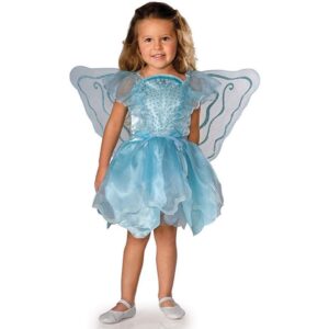 rubie's costume co pixie costume, blue, toddler, blue, toddler