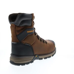 Caterpillar Excavator Superlite 8" Waterproof Thinsulate Insulation Nano Toe Dark Brown 11.5 D (M)