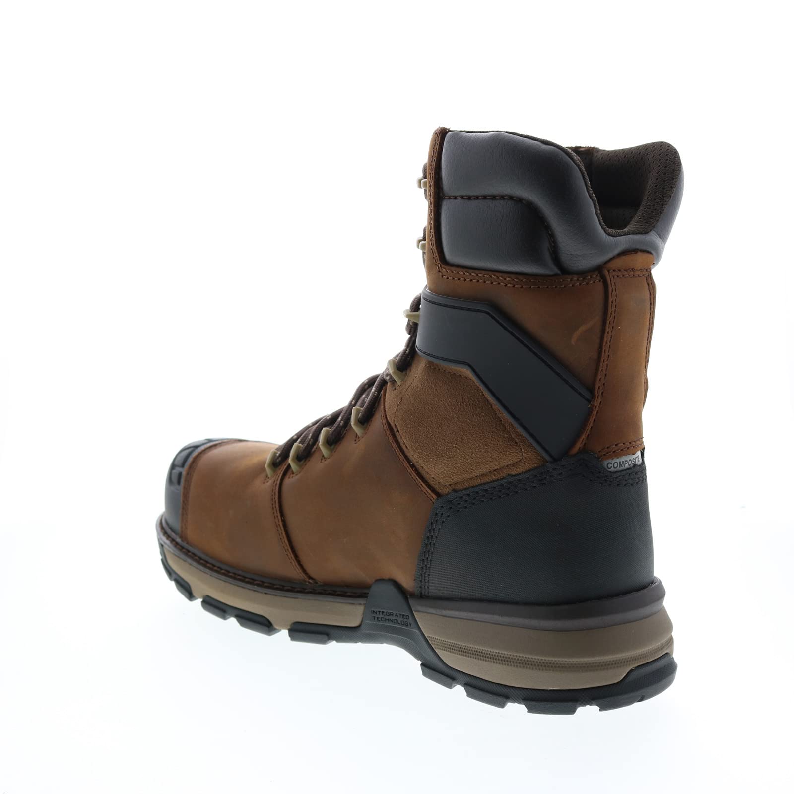 Caterpillar Excavator Superlite 8" Waterproof Thinsulate Insulation Nano Toe Dark Brown 11.5 D (M)