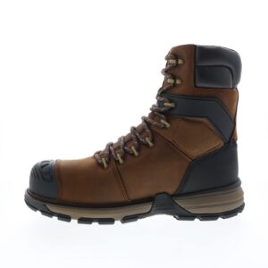 Caterpillar Excavator Superlite 8" Waterproof Thinsulate Insulation Nano Toe Dark Brown 11.5 D (M)