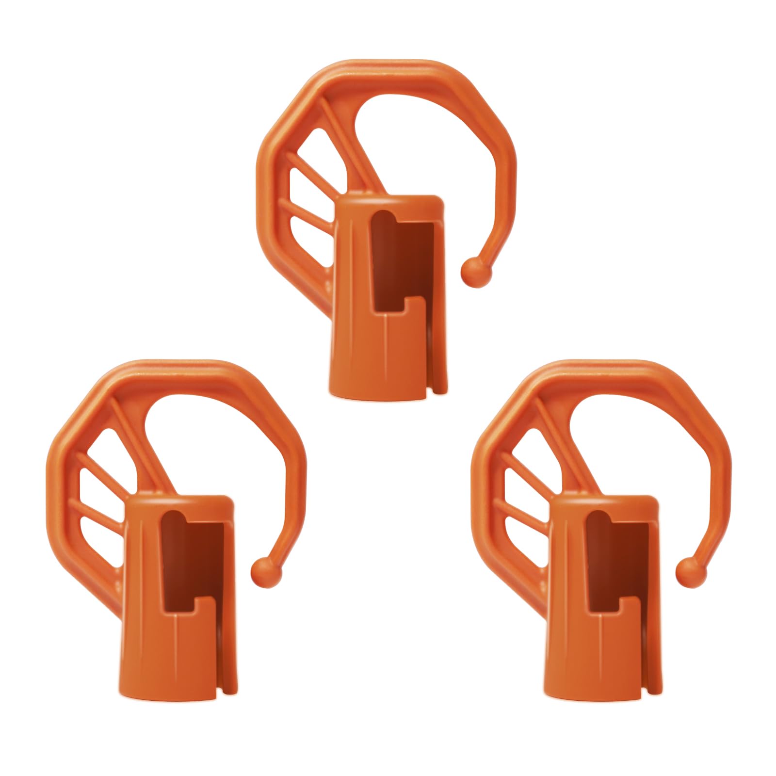 FLEXI RODS 3 Pack Heavy Duty Garage Storage Hooks Shed Hooks Suit for Stihl Kombi Attachments, Power Tool Holder Organizer Hangers for Grass Trimmer, Hedge Trimmer, Garage Wall, Garage Trimmer