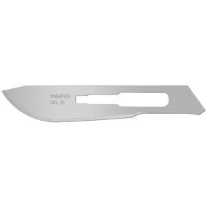 martor 21.50 scalpel blade no.21, silver