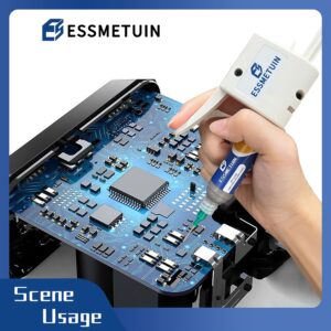 Solder Paste Glue Dispenser for 10cc Solder Paste Flux, Extruder for Syringe Solder Paste, (Single Glue Dispenser, Solder Flux Excluded)