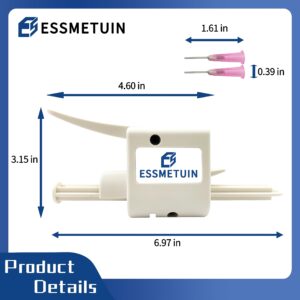 Solder Paste Glue Dispenser for 10cc Solder Paste Flux, Extruder for Syringe Solder Paste, (Single Glue Dispenser, Solder Flux Excluded)