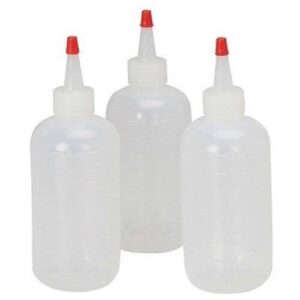 arc-power for 3 pack empty fluid dispenser squeeze glue solution bottles