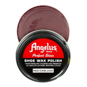 Angelus Shoe Wax Polish 3oz (Oxblood)