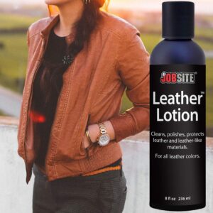 Job Site Leather Lotion 8 Oz 236 Ml