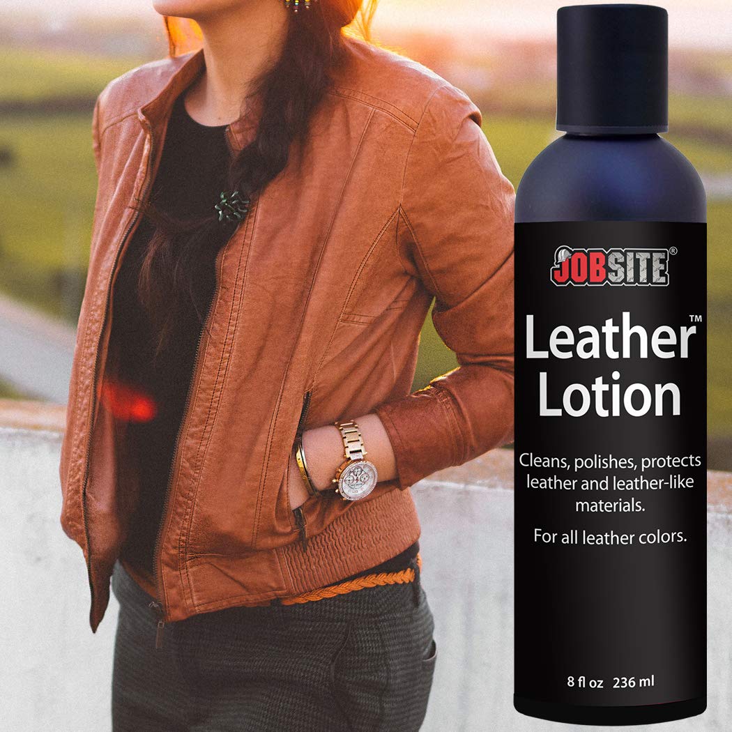 Job Site Leather Lotion 8 Oz 236 Ml