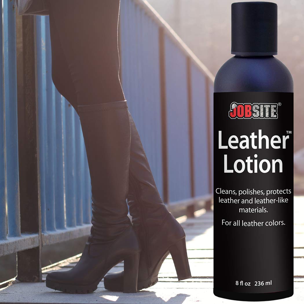 Job Site Leather Lotion 8 Oz 236 Ml