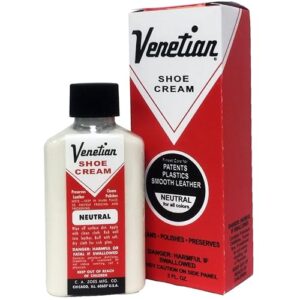 venetian shoe cream, 3 ounces, neutral