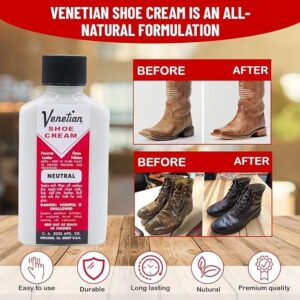 Venetian Shoe Cream, 3 Ounces, Neutral