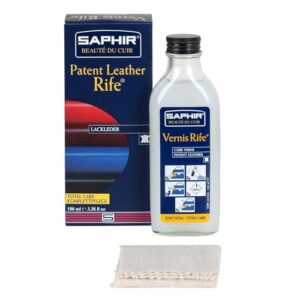 saphir vernis rife - patent leather cleaner - shine, clean and protect against cracking - neutral - 100ml