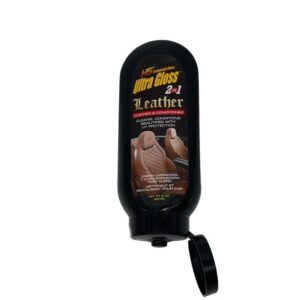 UCS Leather 2 in 1 Cleaner and Conditioner for car interior With UV Protection (8 oz)